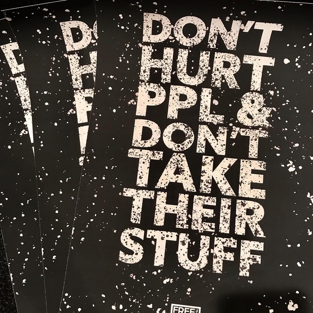 Don't Hurt People Poster – Free the People